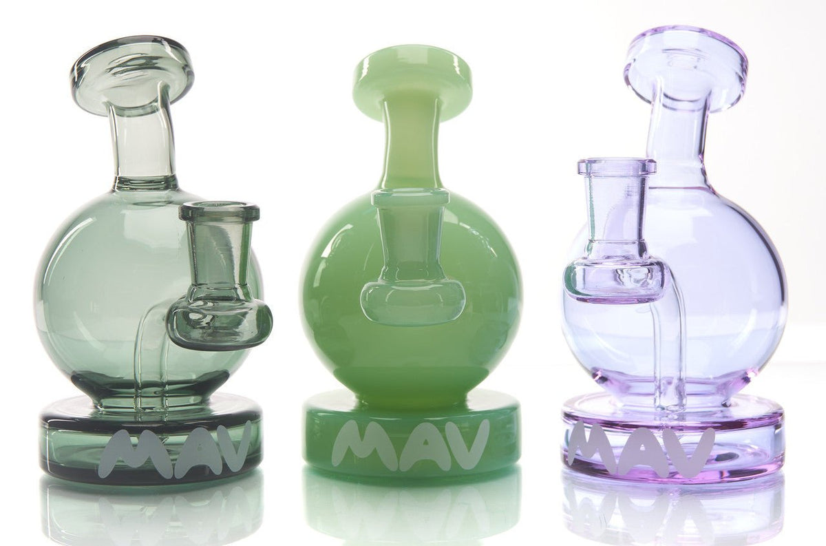 MAV Glass Bulb Dab Rig – CLOUD 9 SMOKE CO.