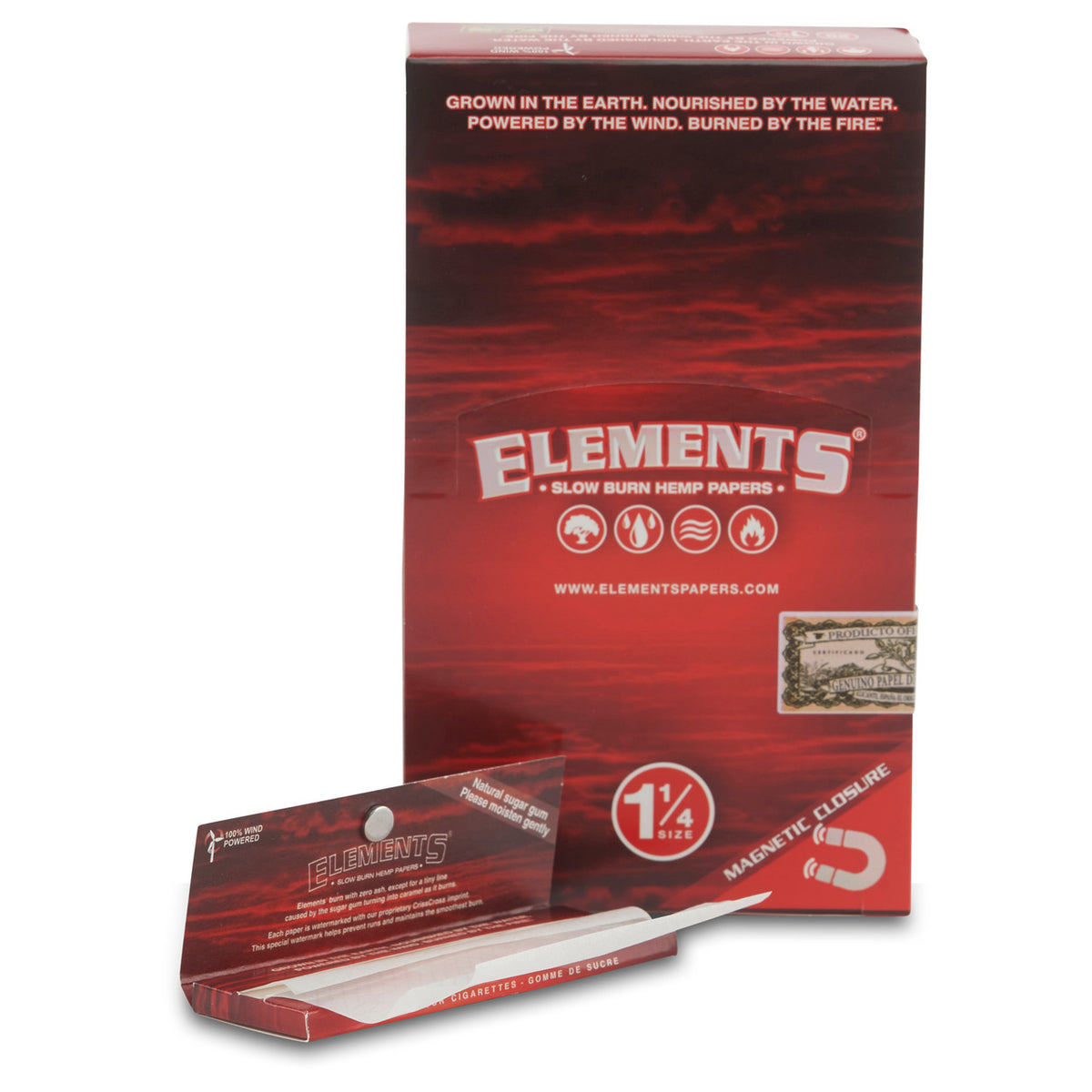 Elements Slow Burn Hemp Papers | Cloud 9 Smoke Shop – CLOUD 9 SMOKE SHOP